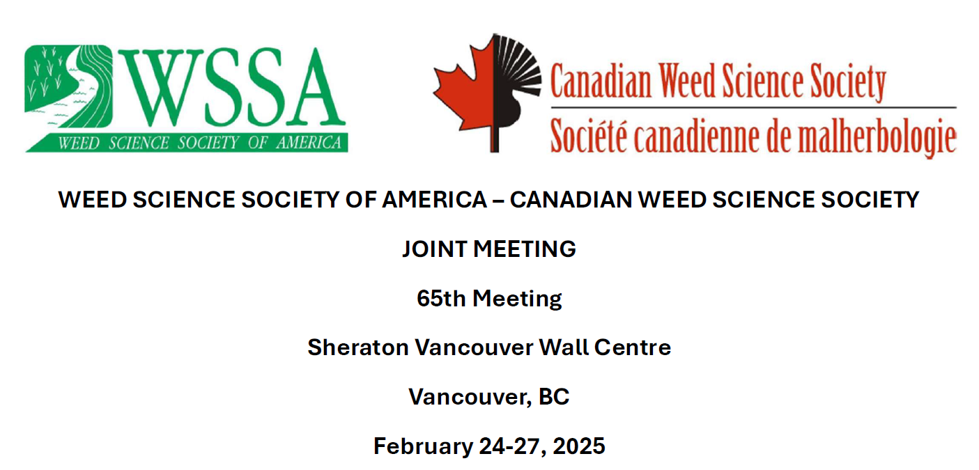 2025 Vancouver WSSA-CWSS Joint Meeting